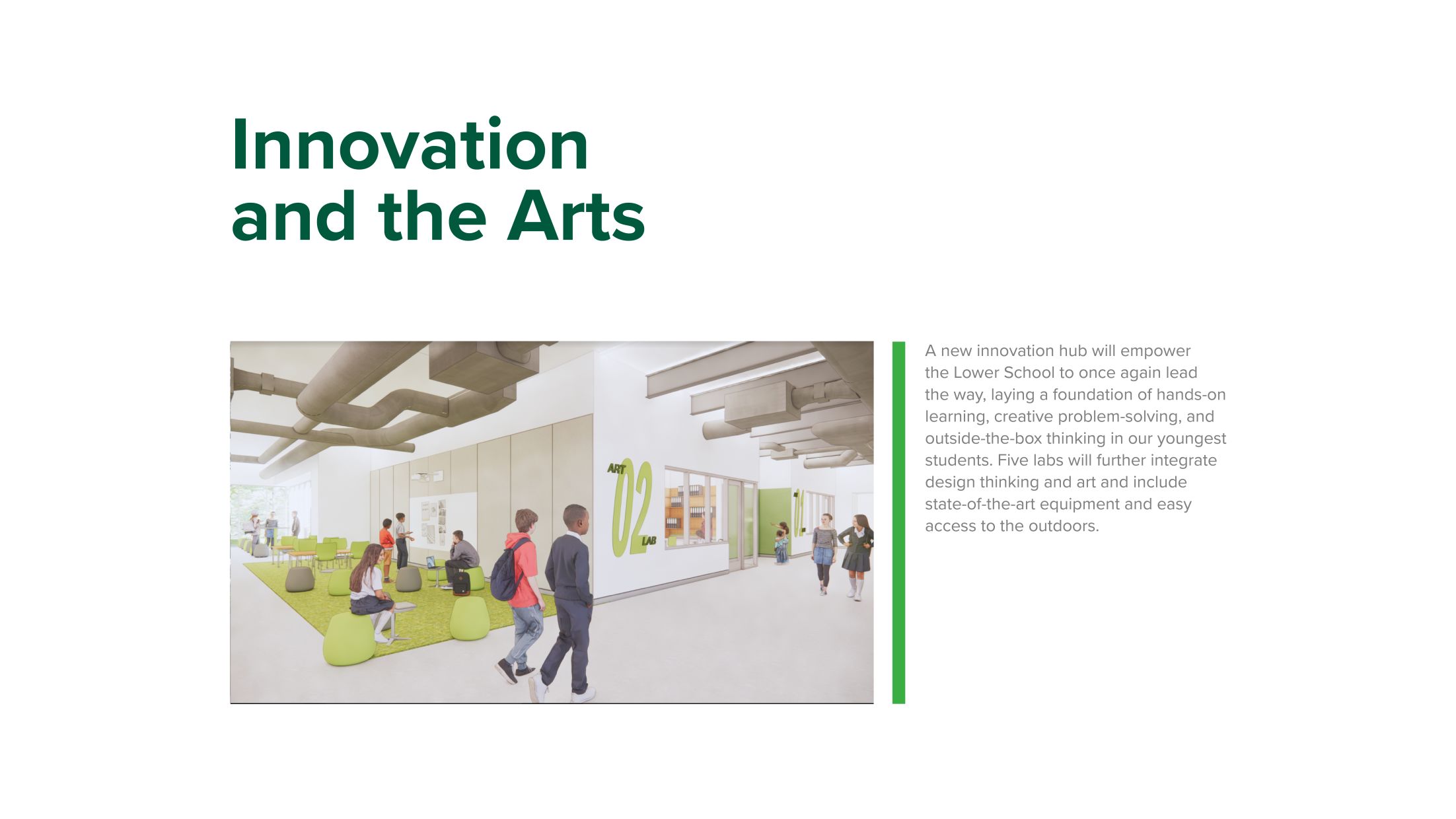 The Love Hall renovation and expansion will address the Lower School’s ...