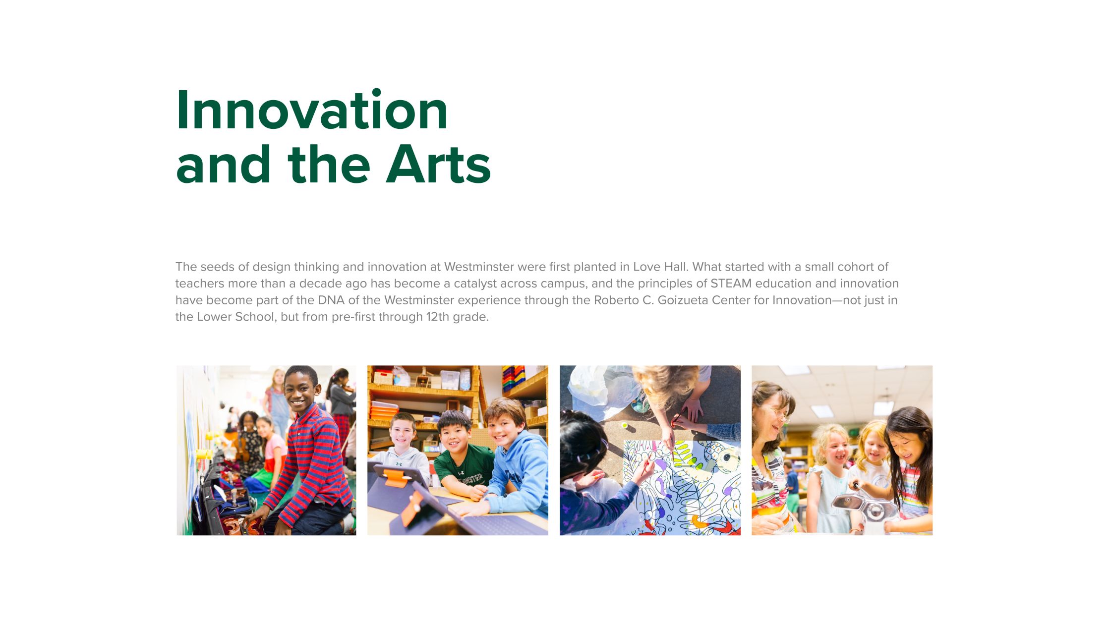 The Love Hall renovation and expansion will address the Lower School’s ...